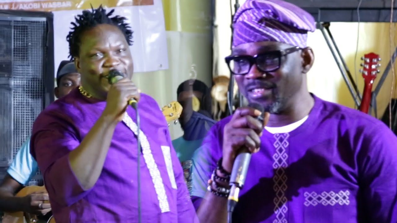 Moment Akobi Osupa In Action At Pasuma Record Label Wasbar, First Album ...