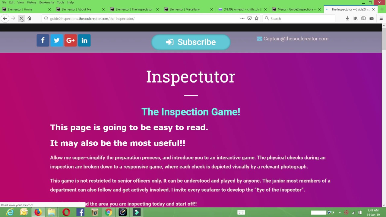 Inspectutor - The Inspection Game - YouTube