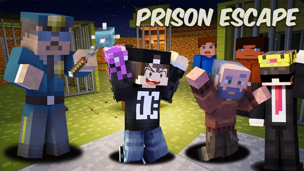 Jackcraft Night SMP Escaped the MOST Secure Prison Episode-1 #Nightsmp ...