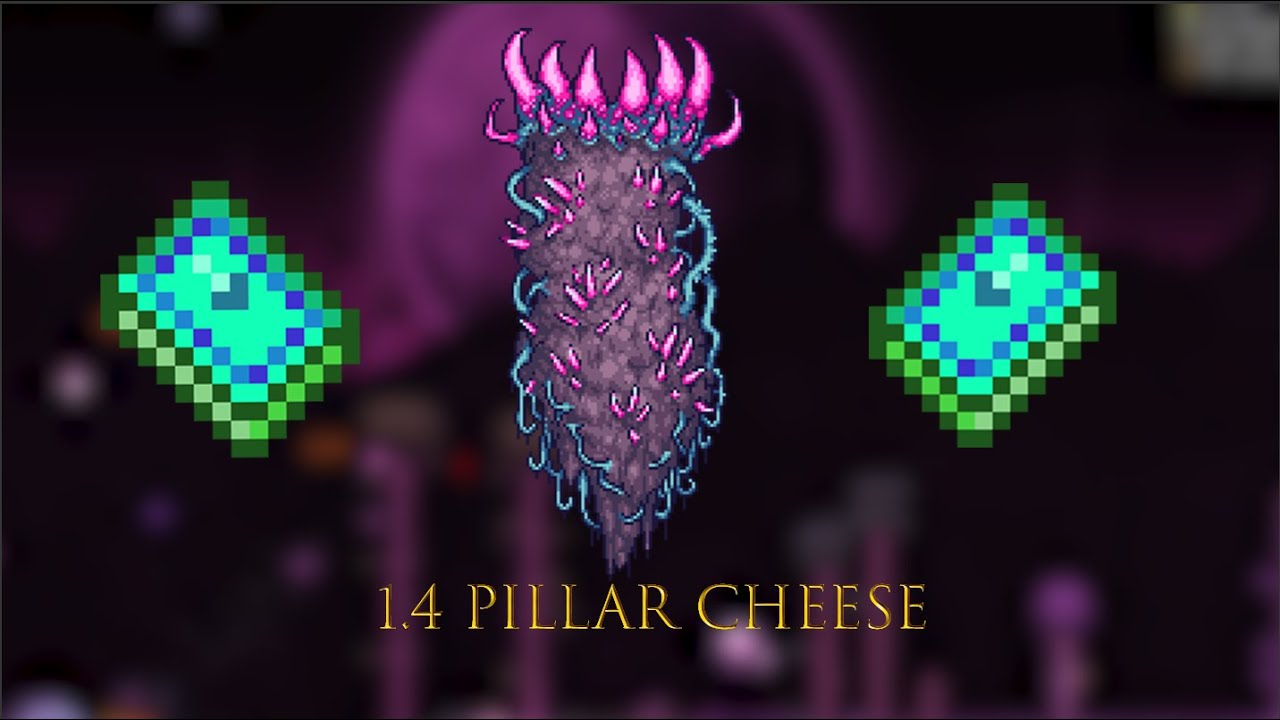 Terraria 1.4 - How To Cheese The Celestial Pillars Events (Master Mode ...