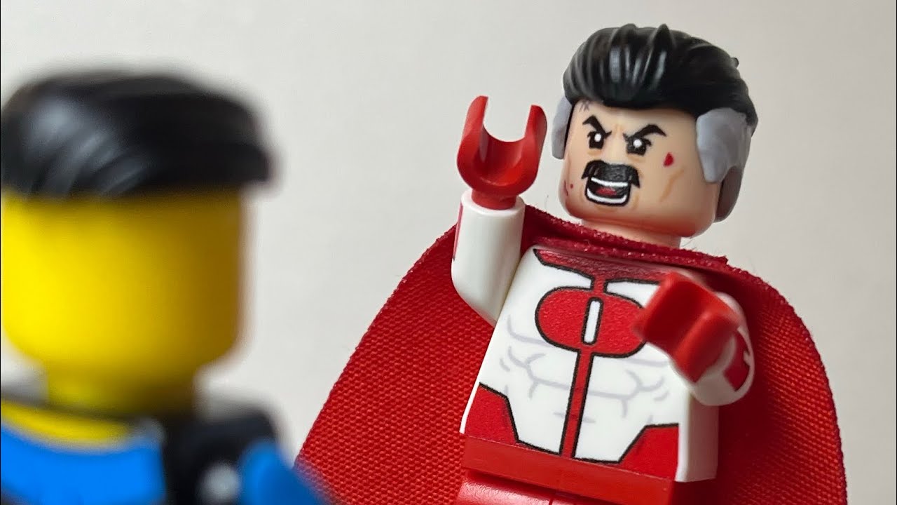 LEGO Firestar Toys Custom Design Minifigure “Overbearing Superhero Dad ...