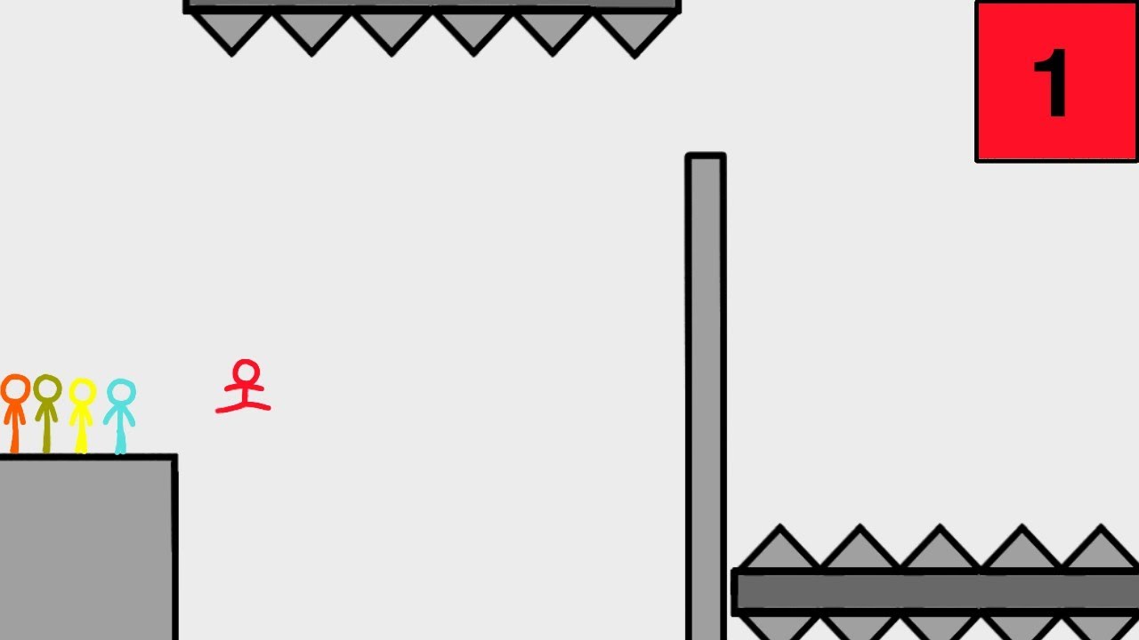 Stickman Obstacle Course 1 - YouTube