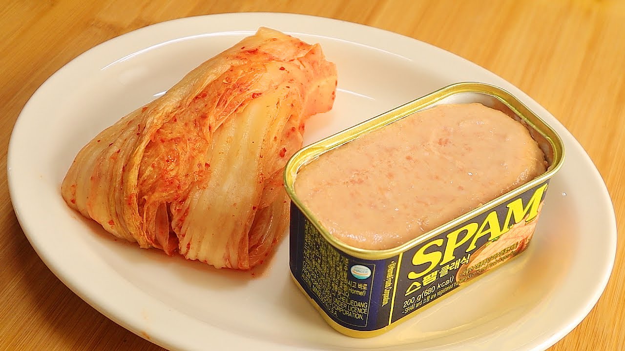 김치와 남은 스팸으로 이렇게 드세요 간단하고 맛있는 한끼가 완성됩니다👍💯 Youtube