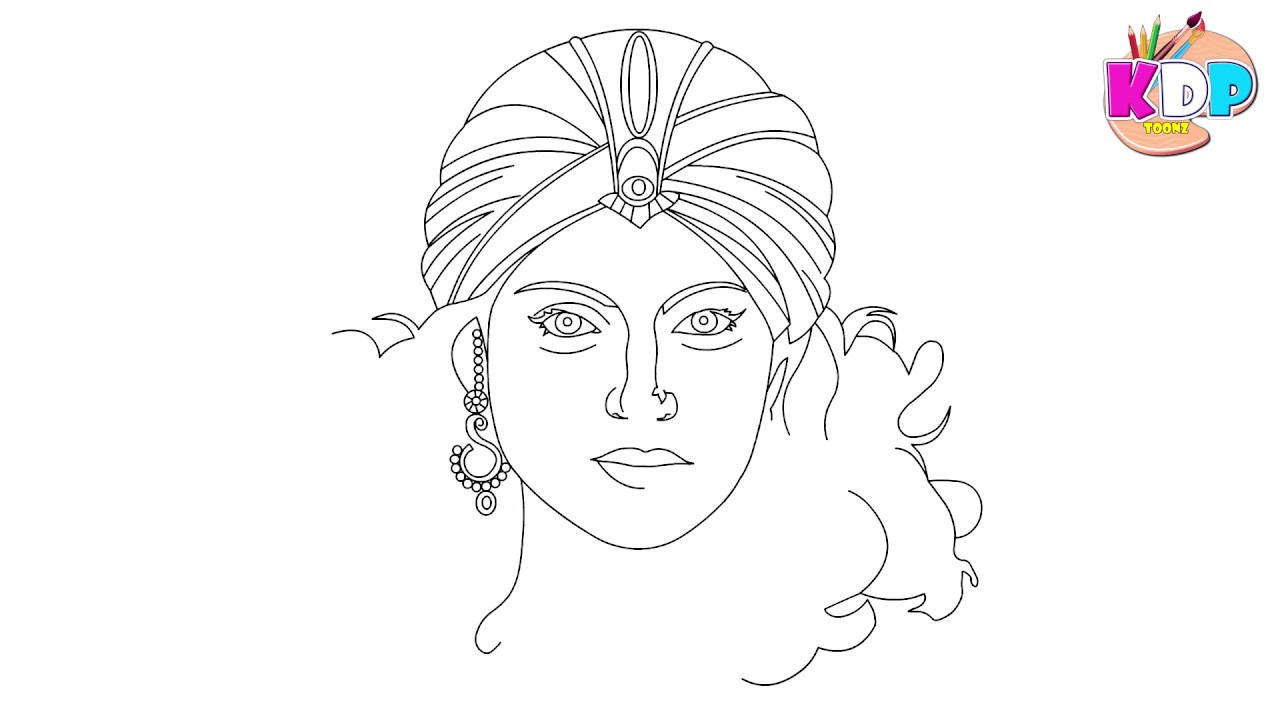 How to Draw Zhansi Ki Rani | Manikarnika Painting | Actress Kangana ...