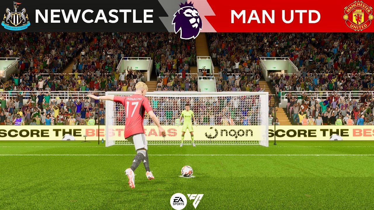 Premier League | Newcastle United vs Manchester United | Penalty ...