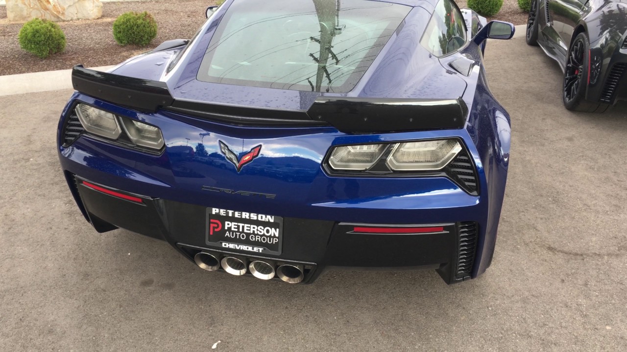 2017 Corvette Z06 Exhaust (4k) - YouTube
