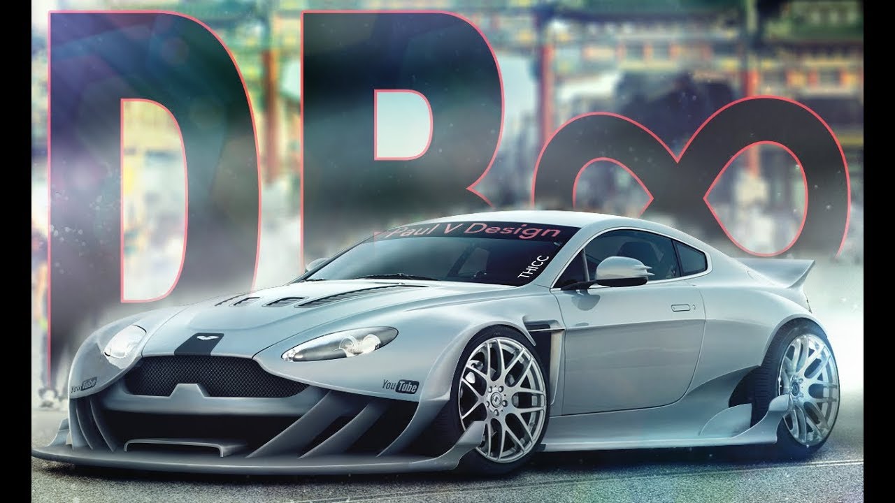 Photoshop Tuning: Aston Martin V8 Vantage - YouTube