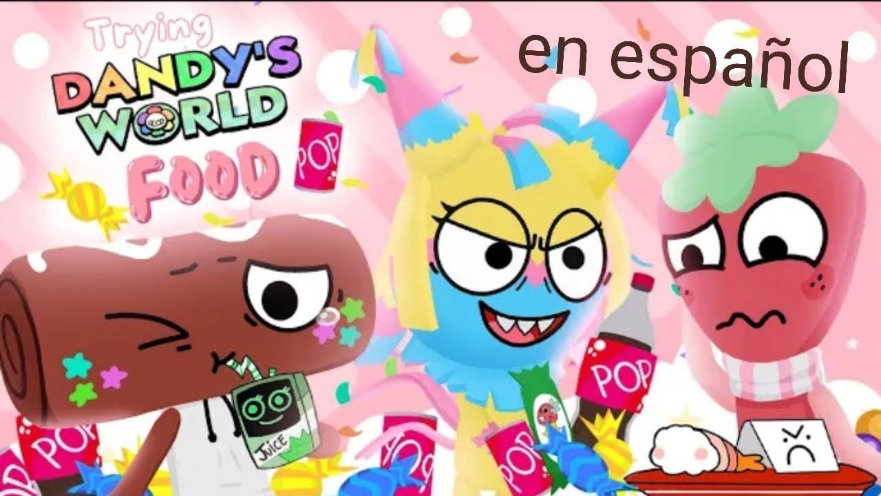 Probando comida en dandys world con sprout y cosmo - YouTube