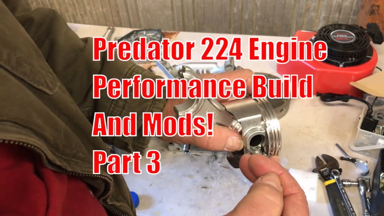 Part 3 First Performance Mods and Build of the Harbor Freight 224cc ...