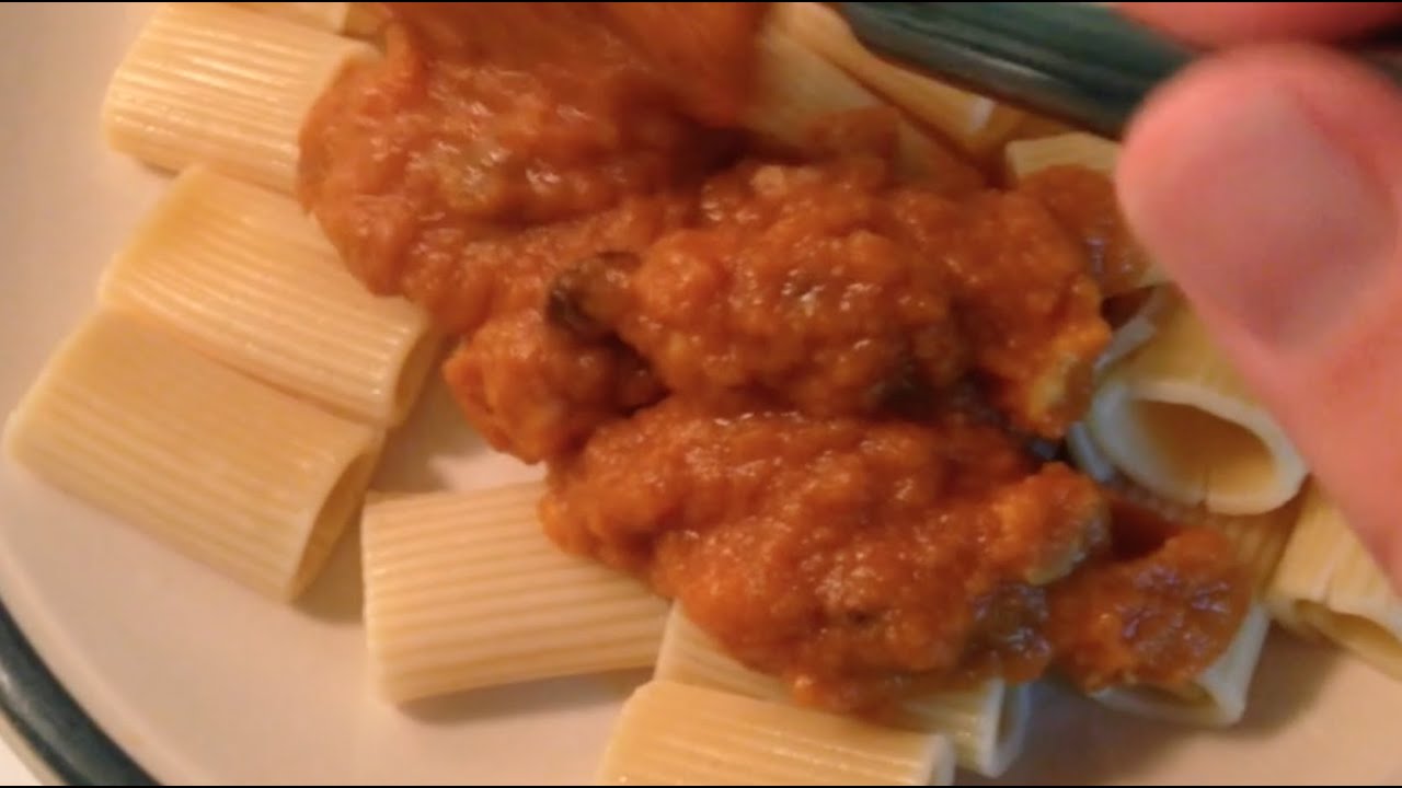 Pumpkin Spice Utica Riggies - YouTube