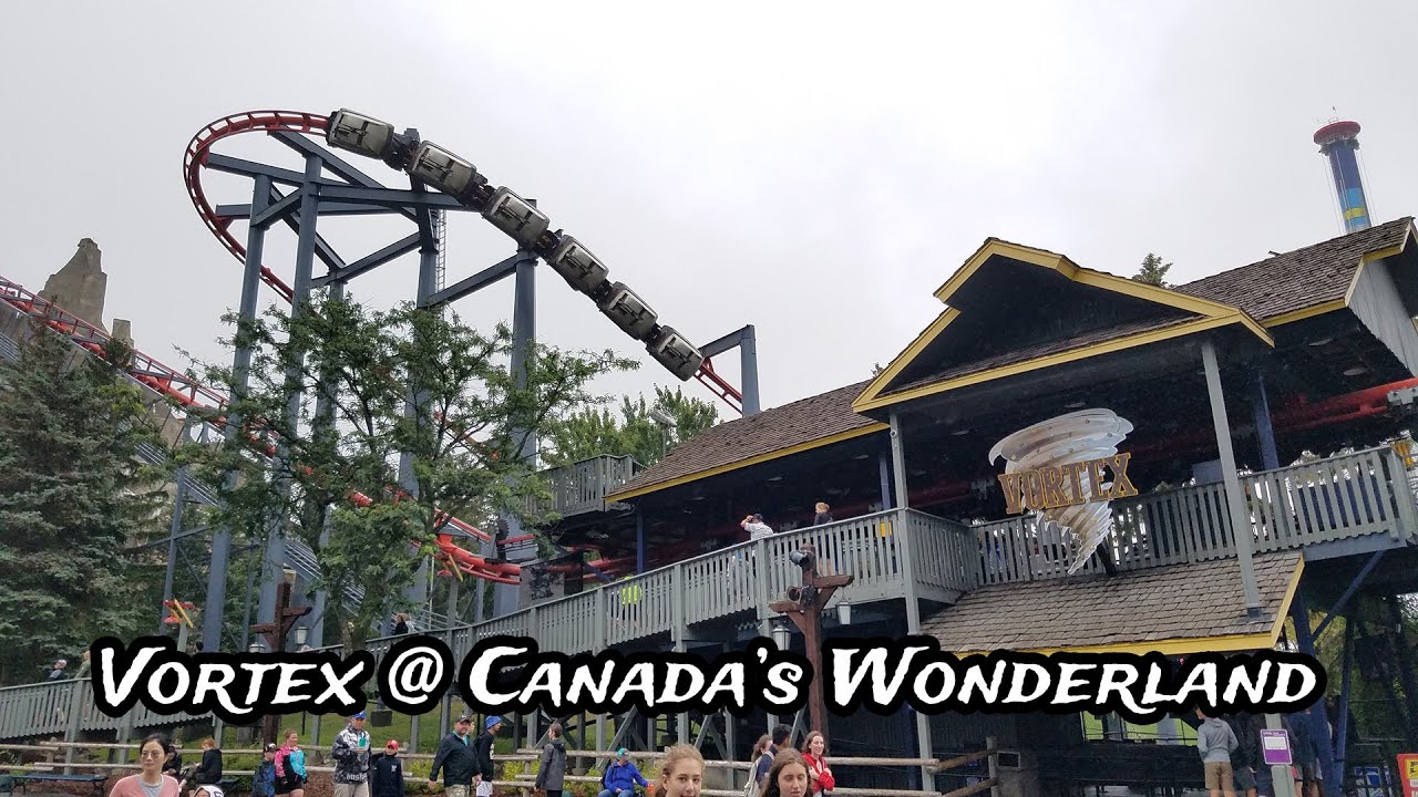 Vortex at Canada's Wonderland, Just the Coasters (Off-Ride Footage ...