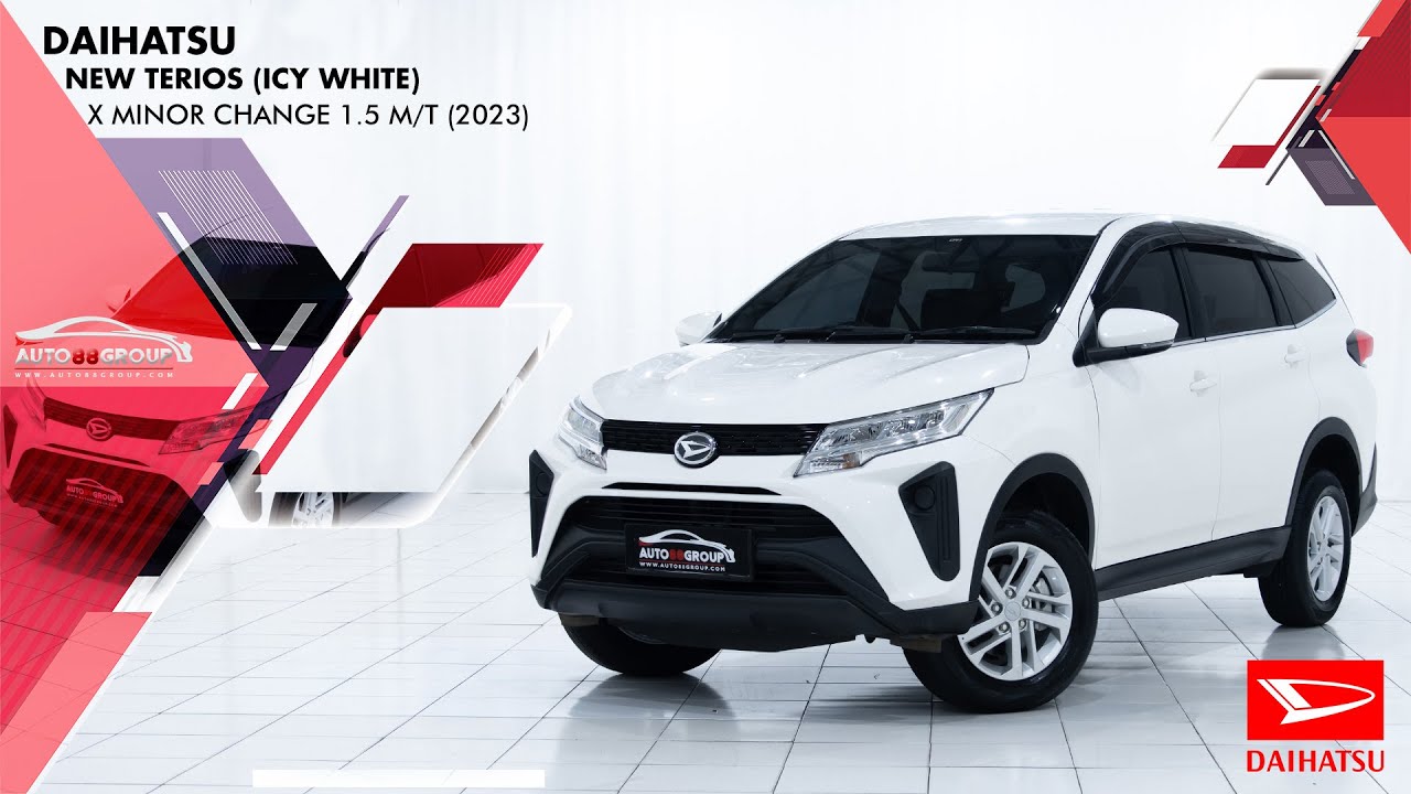 DAIHATSU NEW TERIOS (ICY WHITE) TYPE X MINOR CHANGE 1.5 M/T (2023 ...