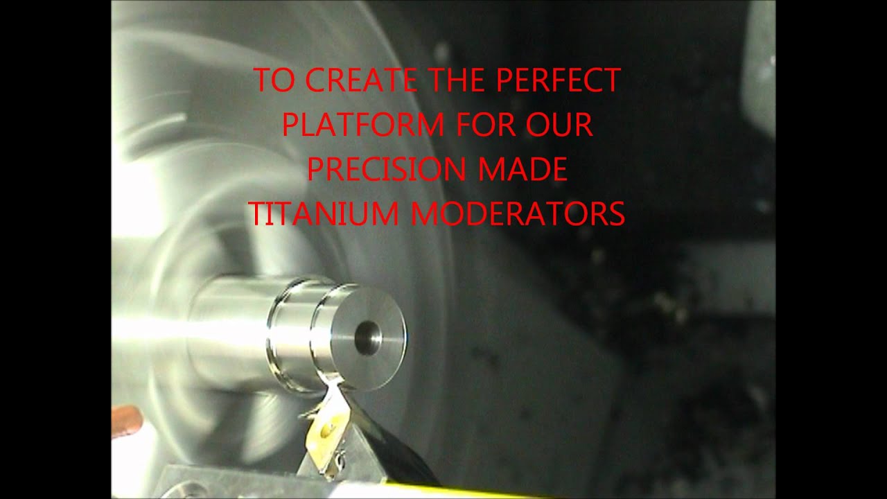 Lawrence Precision Titanium Sound Moderators - YouTube