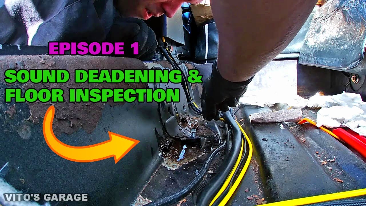 Mercedes W126 Restoration Ep.1- Sound Deadening Removal & Floor ...