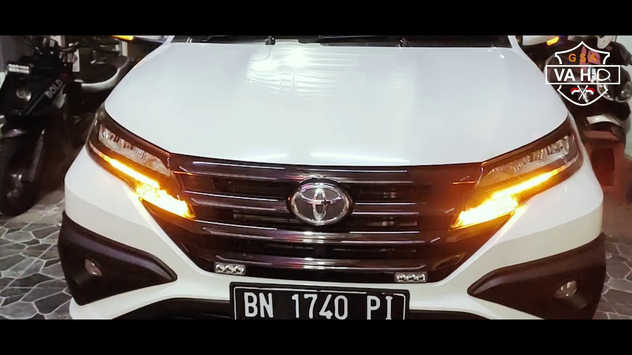 New Toyota Rush DRL Welcome Light + LED Foghlamp 3 warna Vahid Super ...