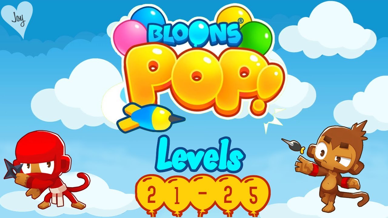 Bloons Pop - Levels: 21-25 - YouTube