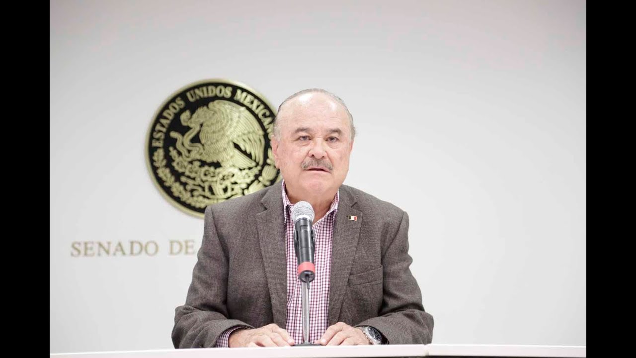 Senador Ernesto Ruffo Appel, conferencia de prensa - YouTube