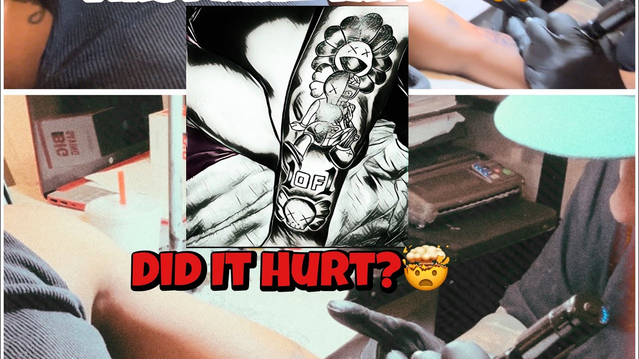 FINALLY GOT MY FIRST ARM TATTOO! - YouTube