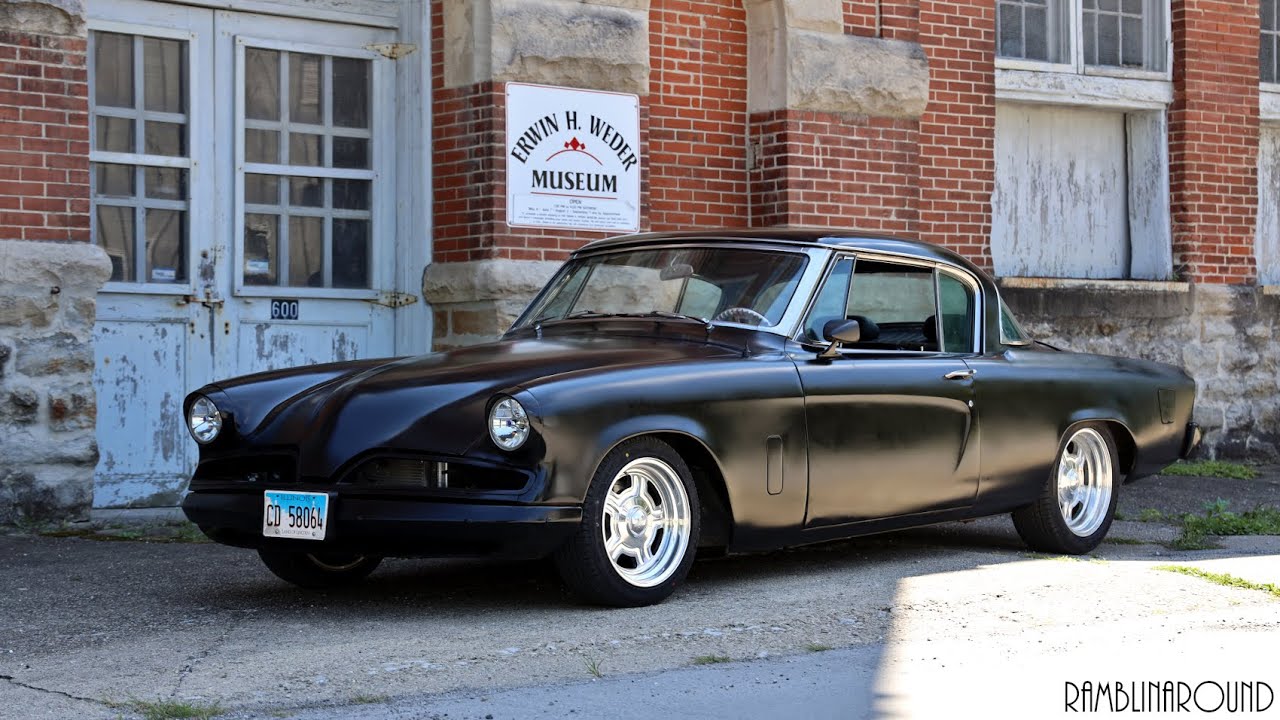 Custom 1956 Studebaker Sky Hawk - 53 Front Clip, Aluminum head LT1 ...