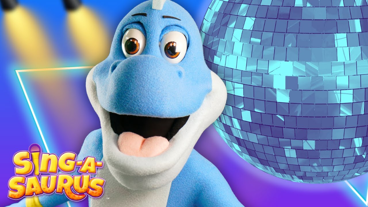 Stomping Dinosaur Disco Song 🦕 Fun Kids Music | Dinosaurs for kids 🦖🦕 ...