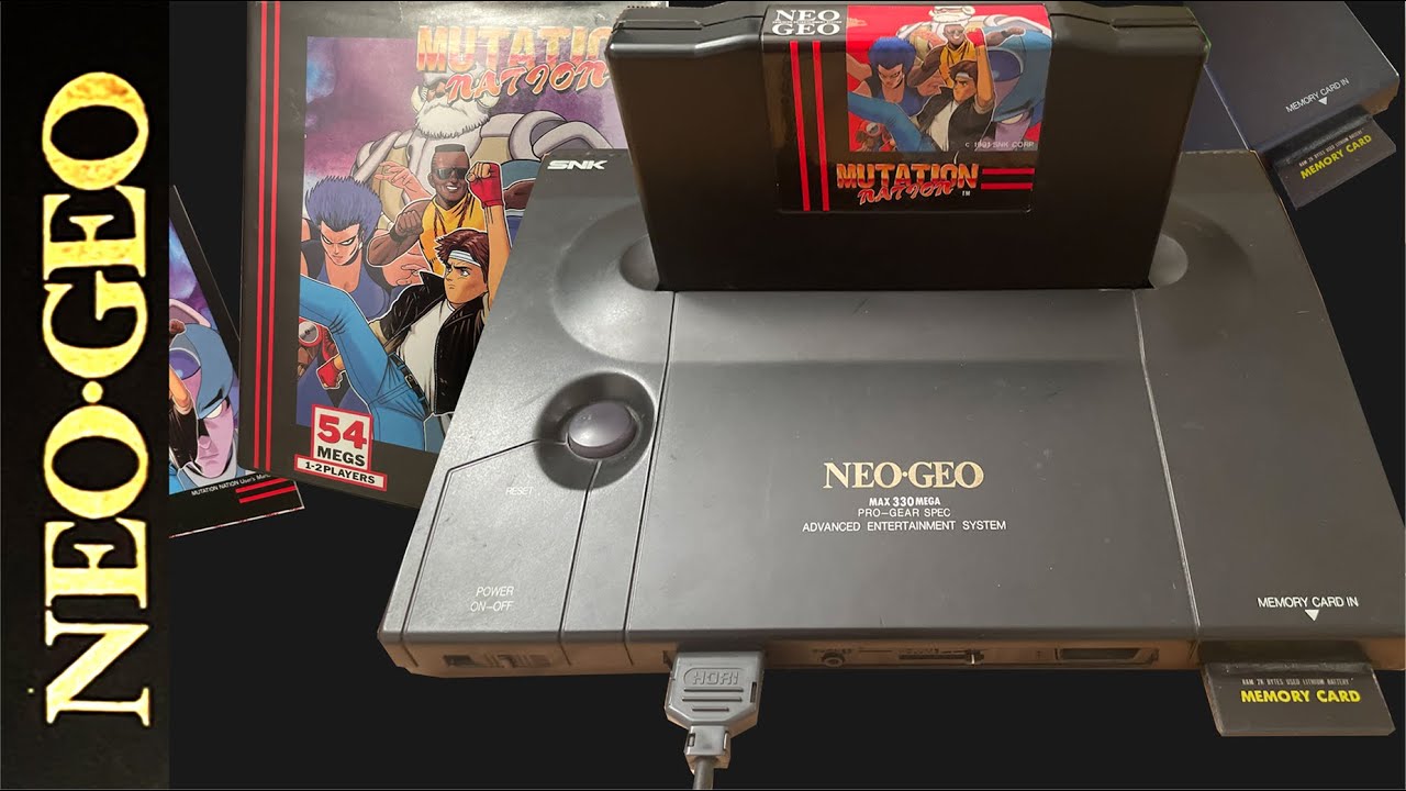 Neo Geo AES Games Part 1: Mutation Nation - YouTube