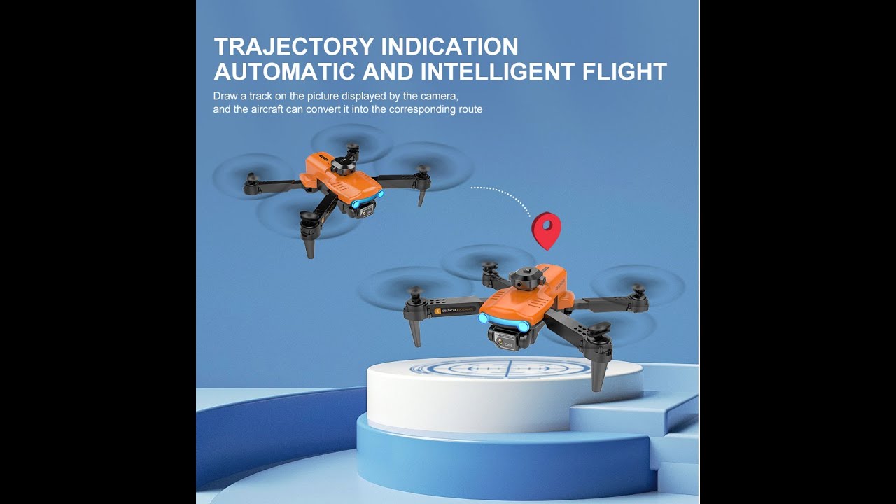 Dron F187 4k Dual Camera - YouTube