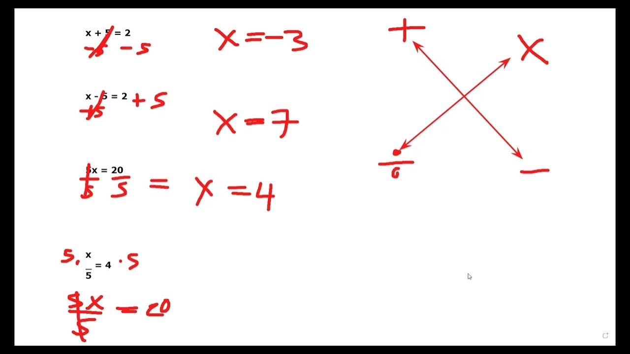 6th Grade One-Step Equations and Testing Solutions | Math Made Easy ...