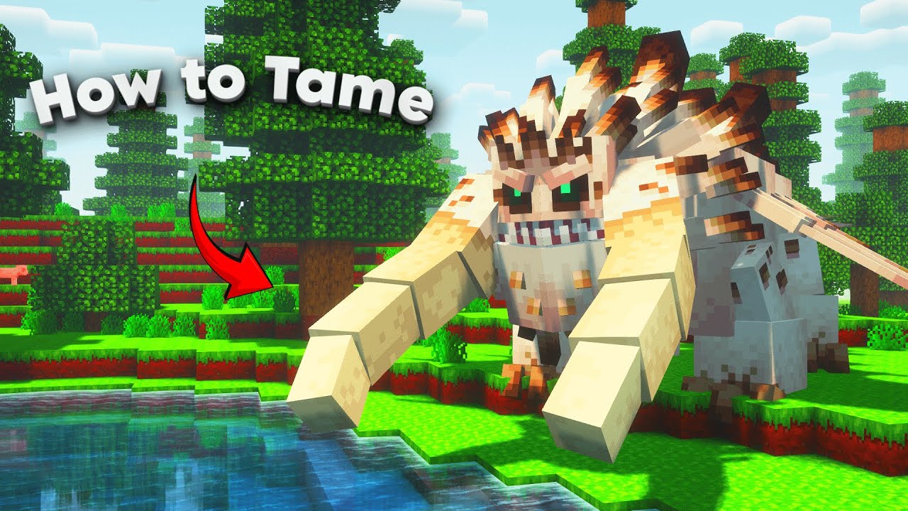 How to Train a BEWILDERBEAST - Minecraft Dragons - YouTube