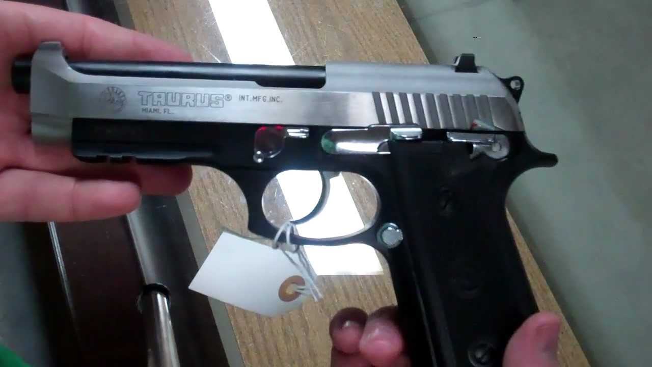 Taurus PT92 Review @ Trigger Happy - YouTube
