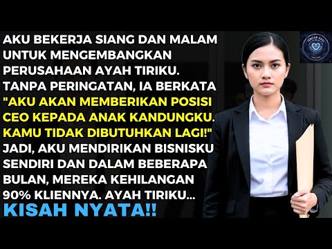DIBUANG Ayah Tiri Demi Anak Kandung, CEO Baru ITU SYOK Saat 90% KLIEN Kabur Mencariiku!..