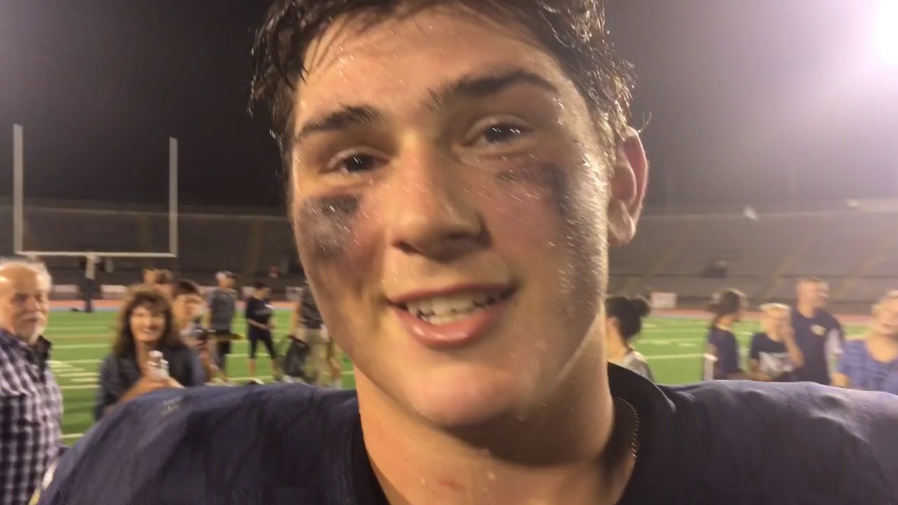 Tyler Grubbs talks about Holy Cross’ big win against Rummel - YouTube