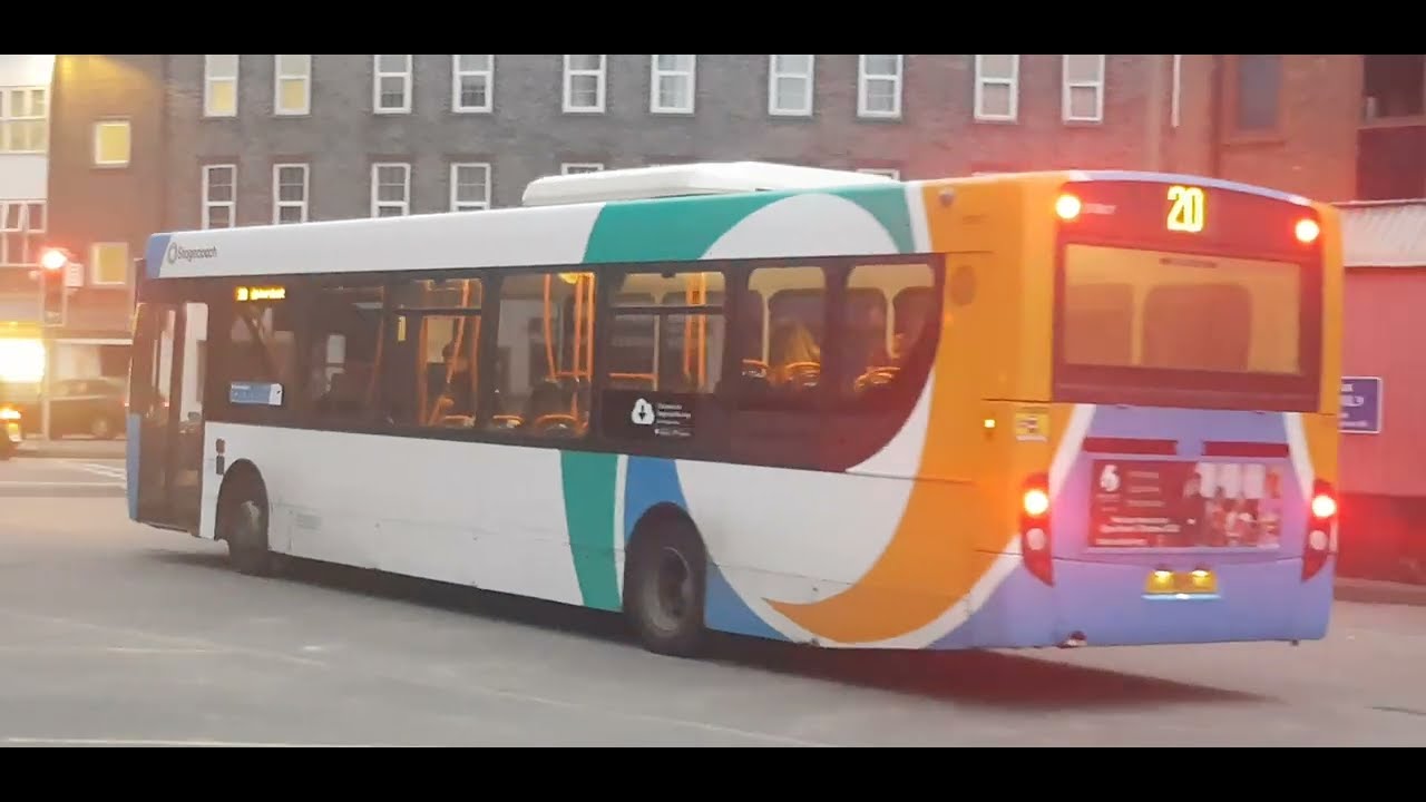 Here is the new livery stagecoach bus 27617 on the number 20 in ...