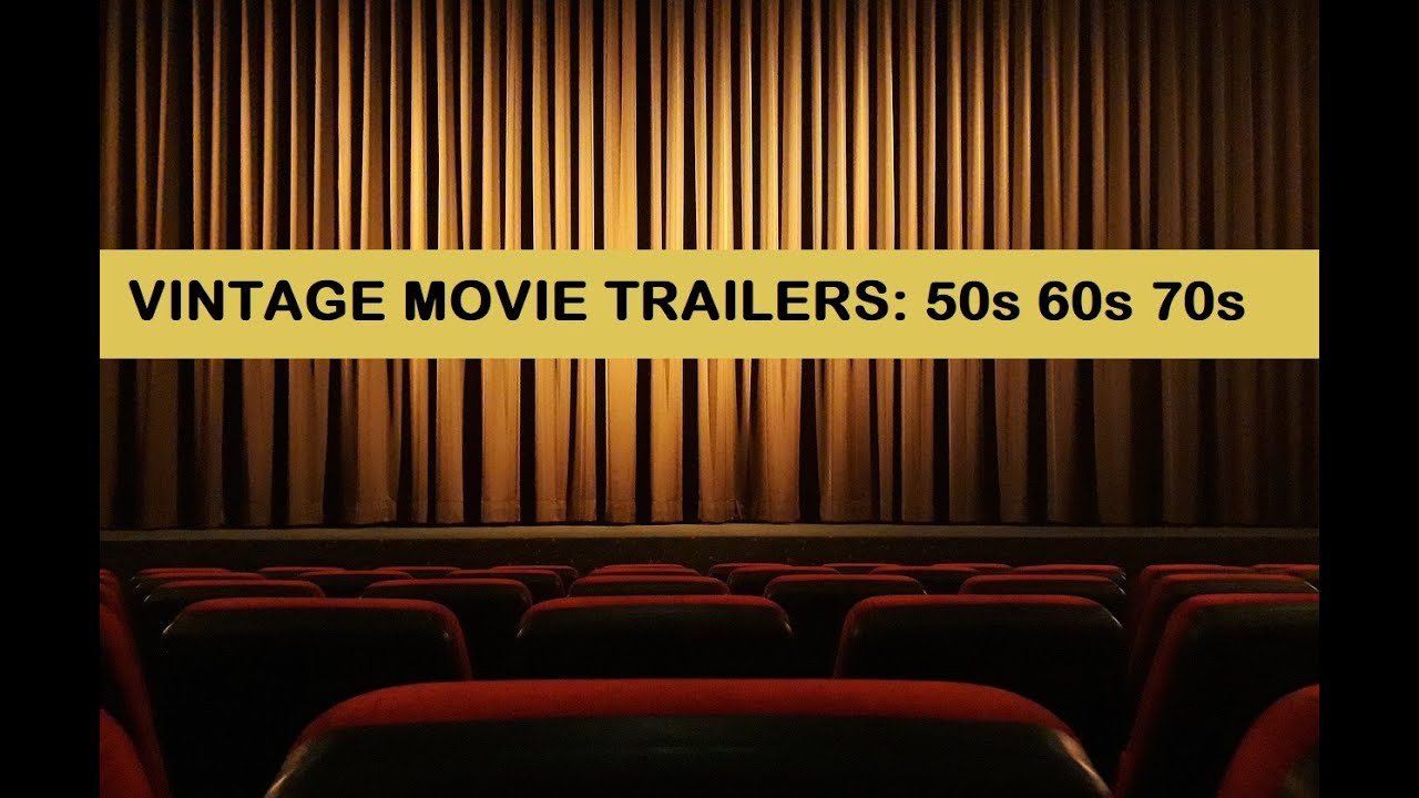 These Movie Trailers from the 50s 60s 70s! - YouTube