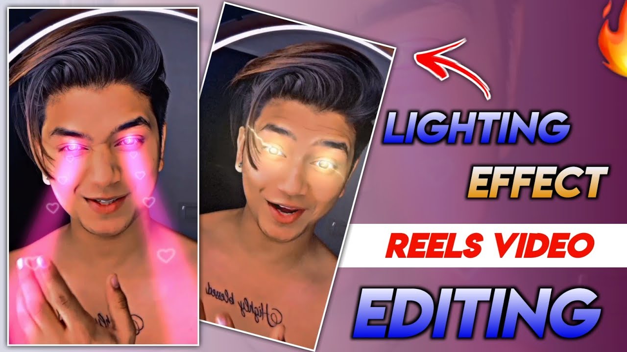 Lighting Effect Video Editing | Devil Eyes Effect Video Editing | Neon ...