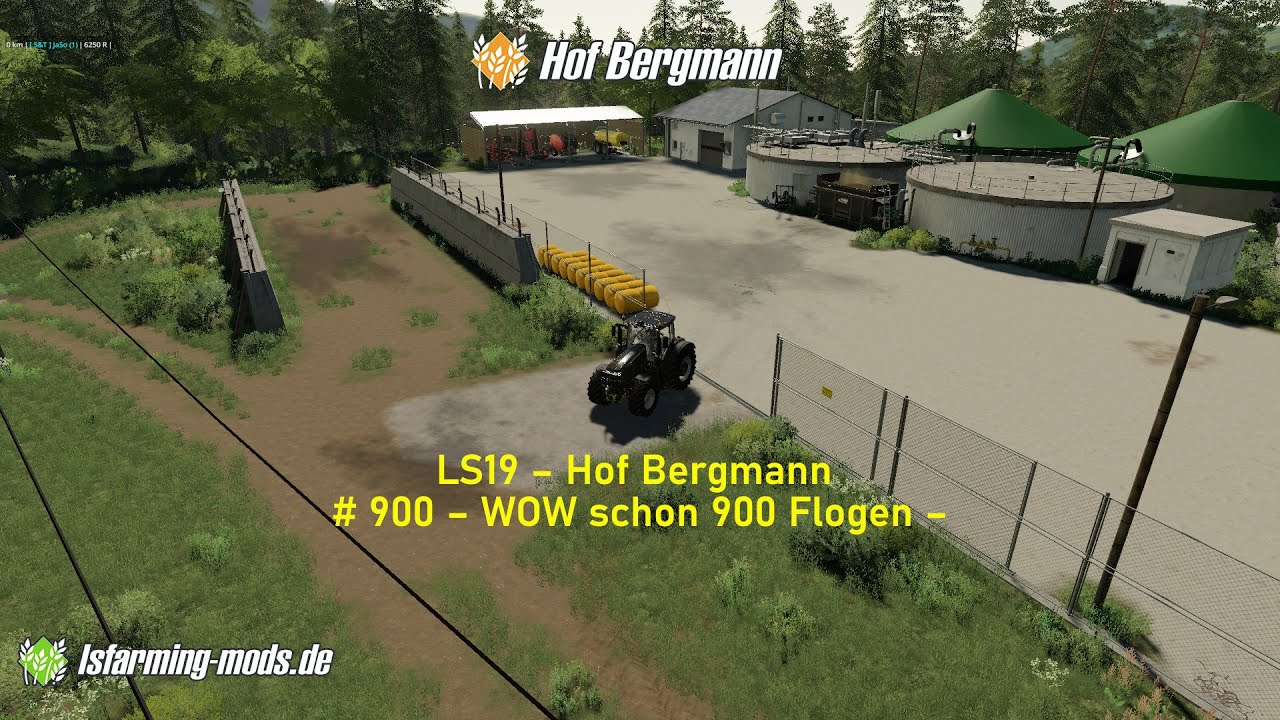 LS19 – Hof Bergmann # 900 – WOW schon 900 Flogen – - YouTube