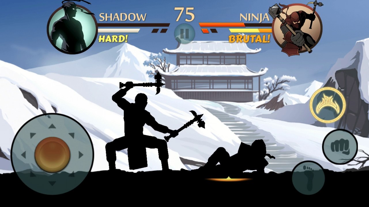 shadow fight 2 shadow vs ninja - YouTube