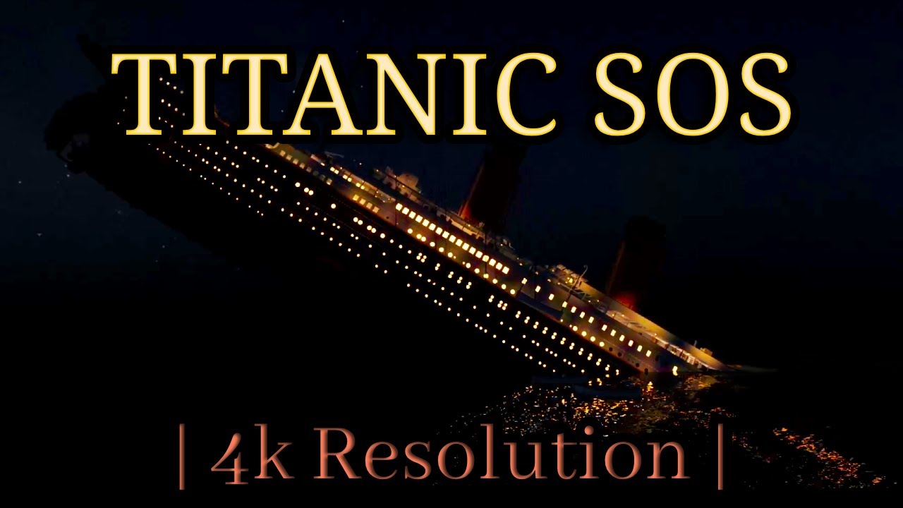 Titanic SOS 4k Remastered Sinking in Roblox - 2024 - YouTube