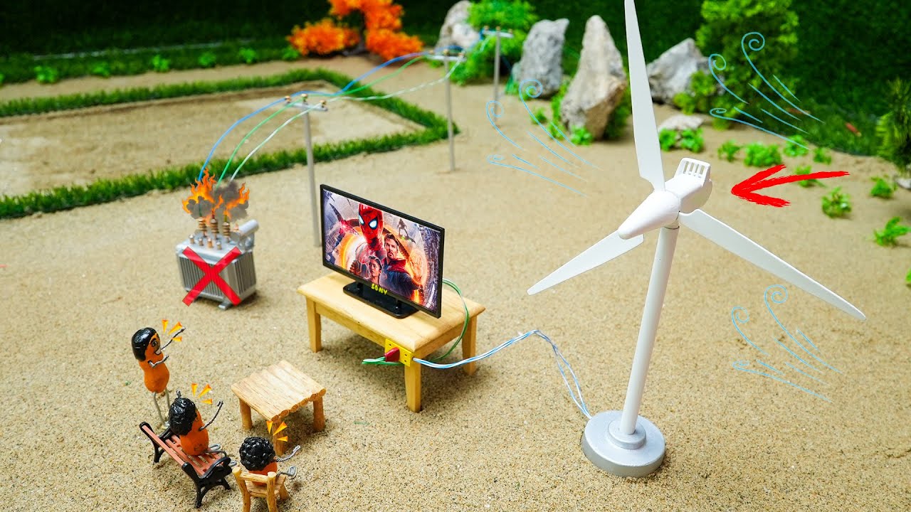 Top diy tractor making mini Wind Turbines Electricity | diy Electricity ...