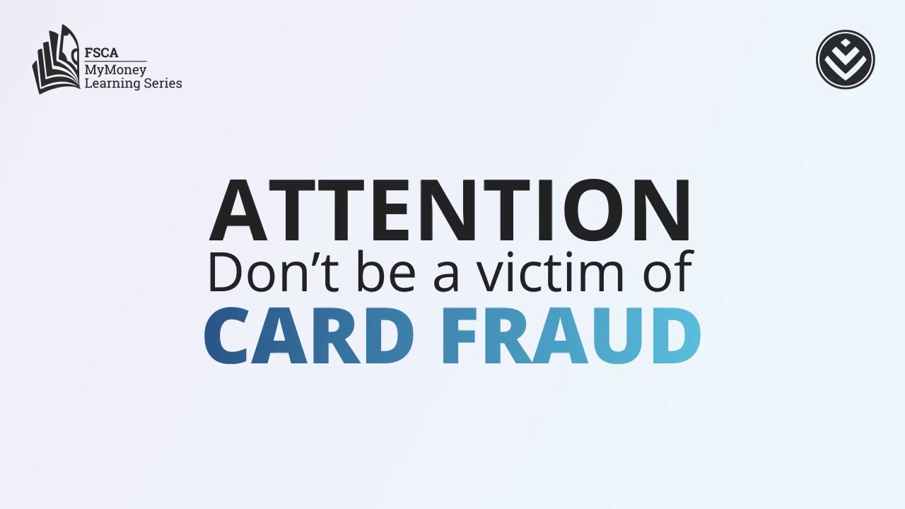 Don't be a victim of card fraud - YouTube