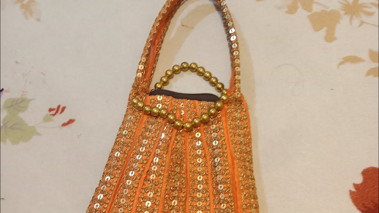 Homemade handbag easy and simple way too make this - YouTube