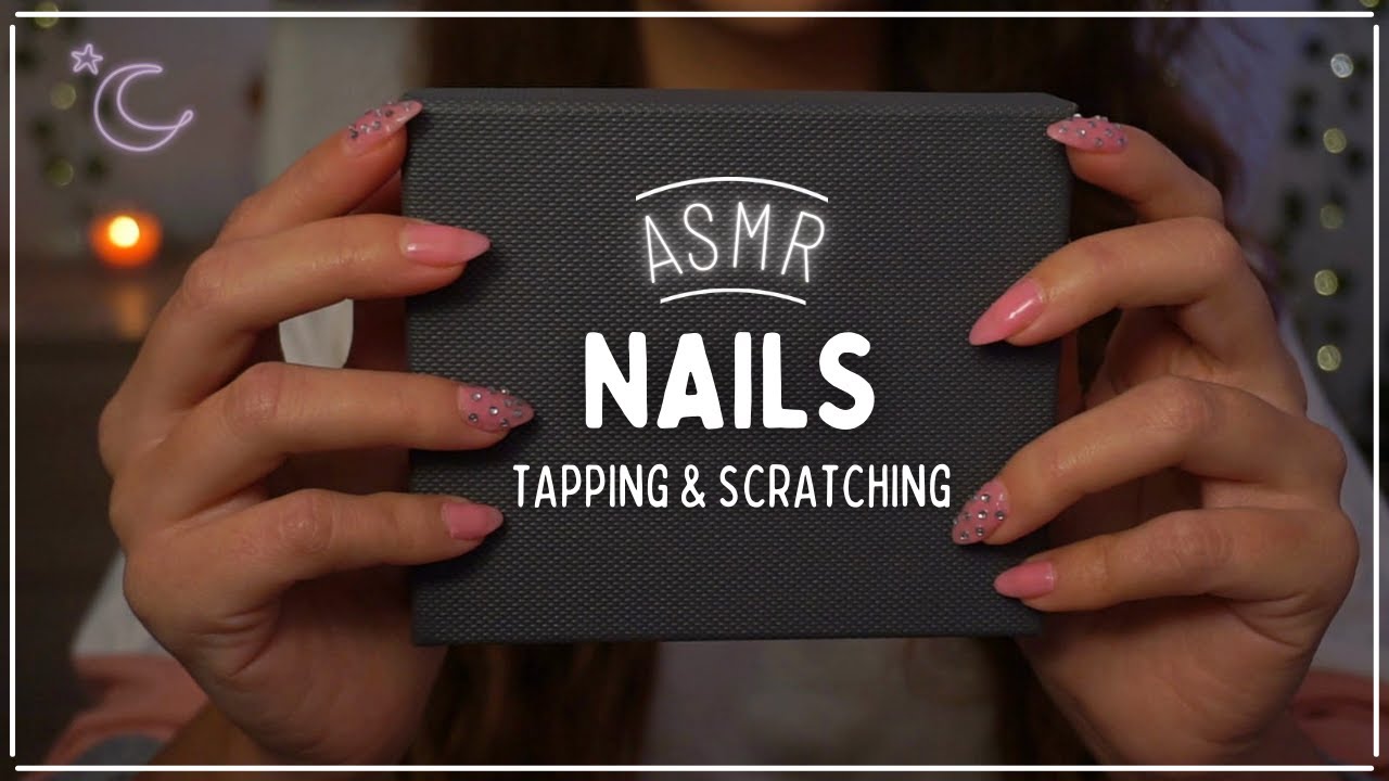 ASMR Nails TAPPING and SCRATCHING | Long Nails [NO TALKING] - YouTube