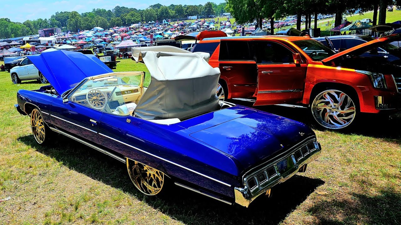 RICK ROSS CARSHOW 2K23 ATLANTA, GA PT1 TOP 5 VERTS / DONKS / BIG RIMS ...