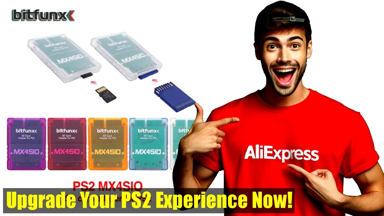 Enhance Your PS2 Gaming Experience with Bitfunx MX4SIO SIO2SD SD Card ...