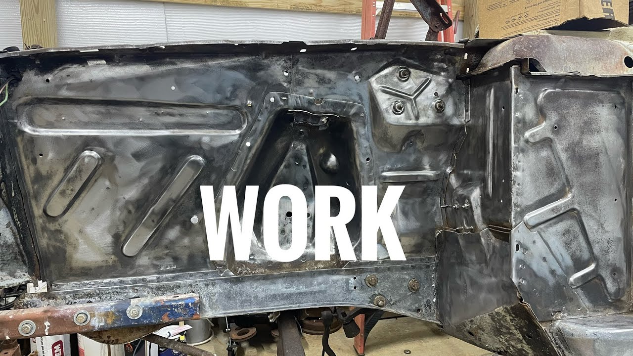 The bodywork begins on my 1964 Falcon. Project Recreating my first car ...