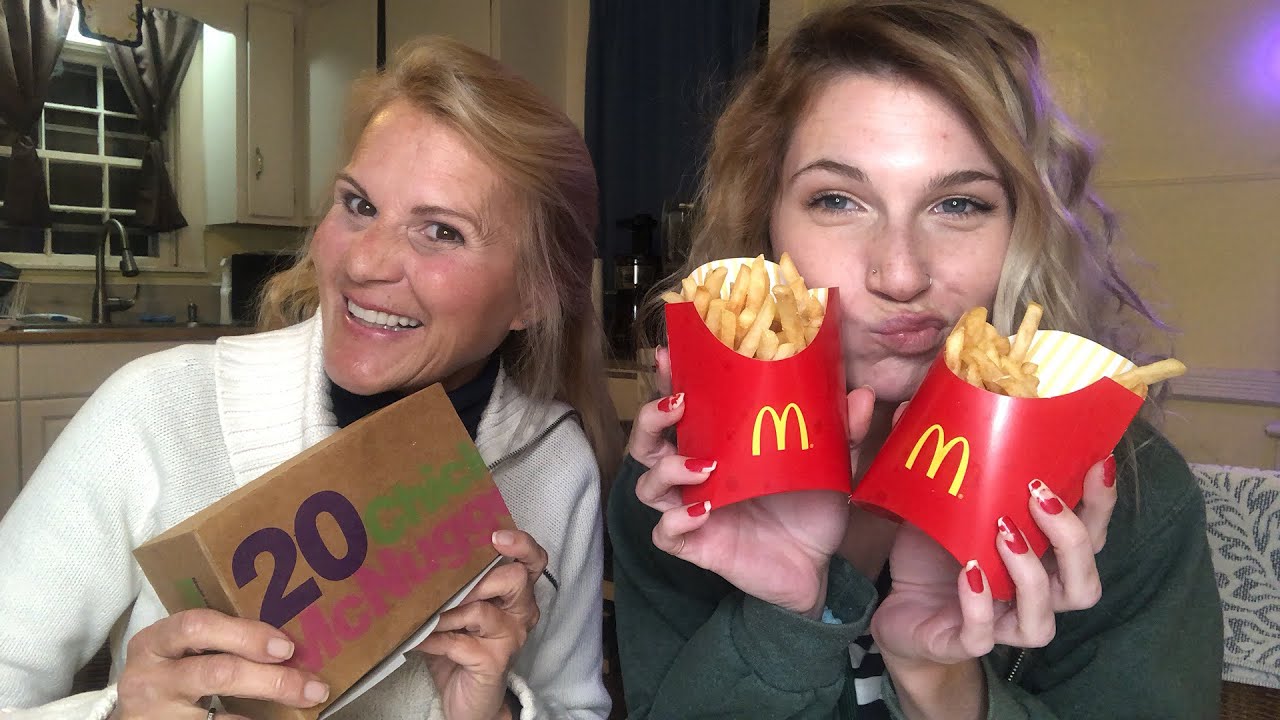 Burping Burger Bundle McDonald’s Mukbang - YouTube