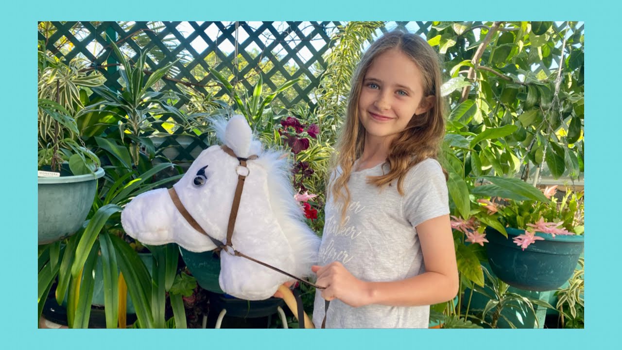 Make your own Hobby Horse with free pattern 🐎 - YouTube