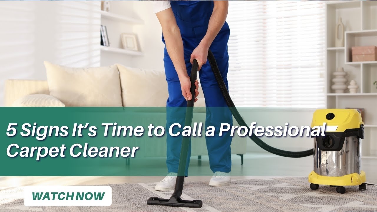 5 Signs It’s Time to Call a Professional Carpet Cleaner - YouTube