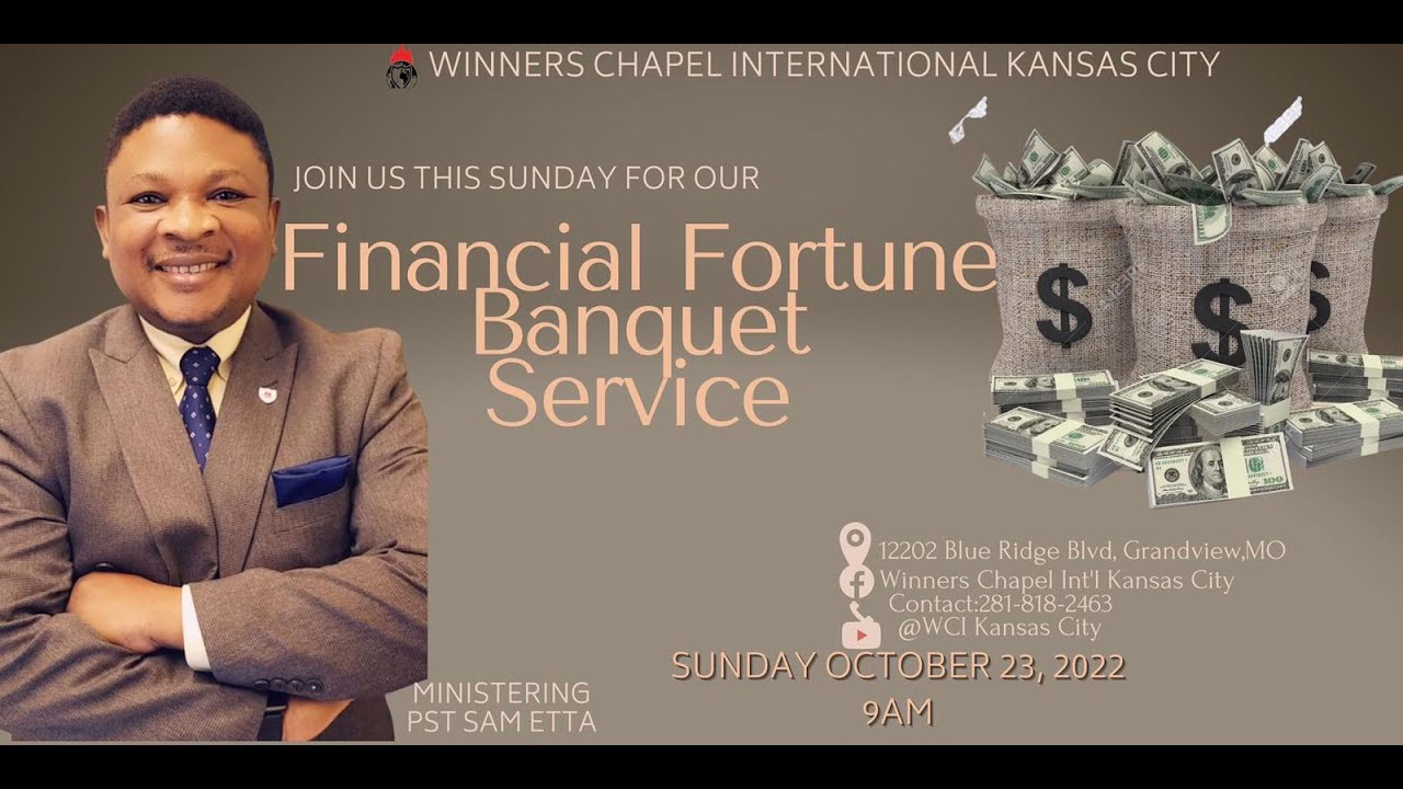 WCI Kansas Financial Fortune Banquet Service (10/23/22) - YouTube