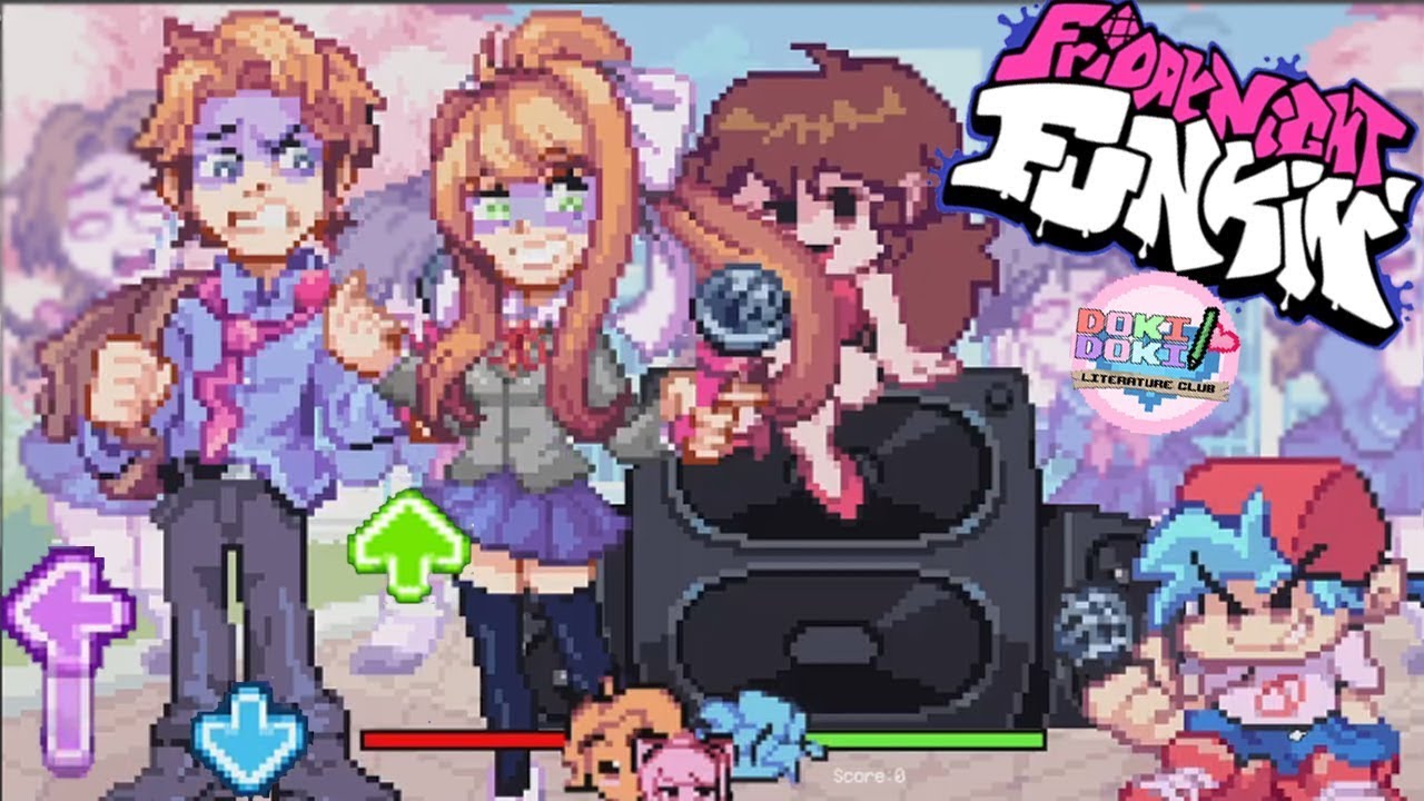 FnF Monika Corrupted Roses - Dreams of Roses x Roses x Your Demise ...
