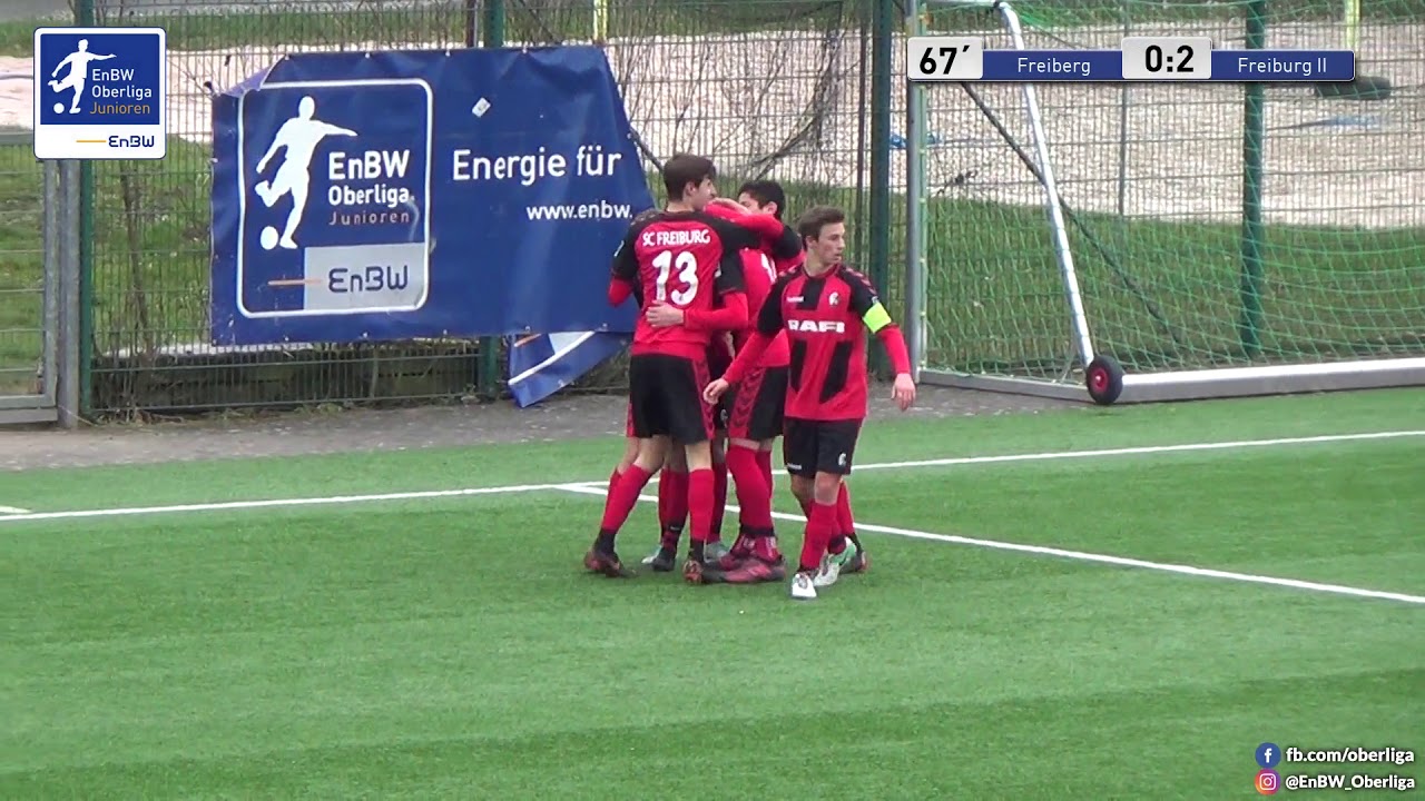 B-Junioren - 0:2 - Linus Kyre - SC Freiburg 2 - YouTube